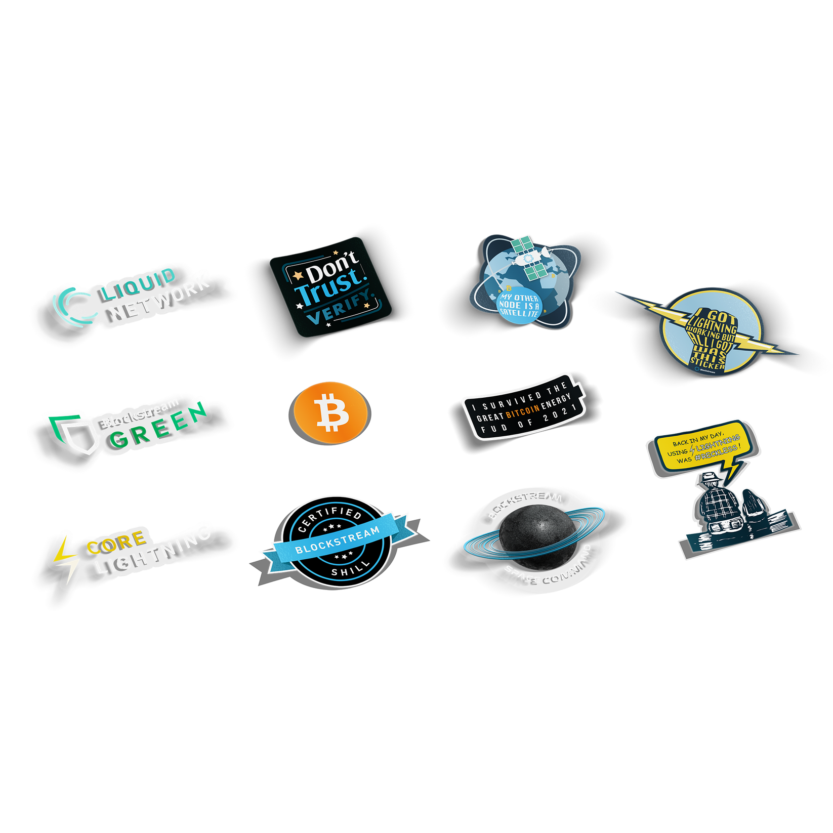 Bitcoin Sticker Bundle – Blockstream